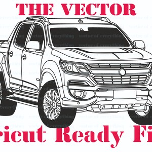 Aussie Truck Colorado Z71 Pickup SVG Vector Cut File Cricut - Etsy