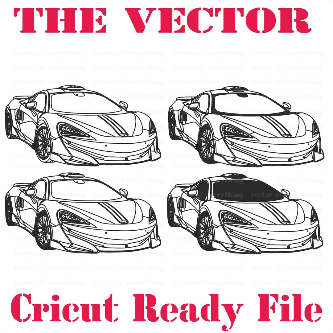 Mclaren 600lt SVG Vector Cut File Cricut Silhouette Laser - Etsy