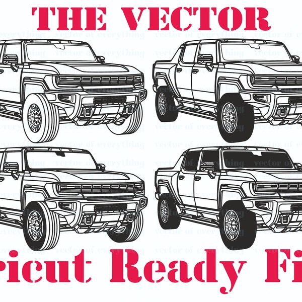 Hummer Svg Files - Etsy