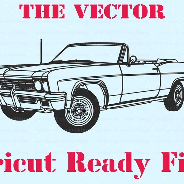 1966 Impala Svg - Etsy