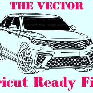 Luxury Suv, Sports Suv SVG, Vector Cut File, Cricut, Silhouette, Laser ...