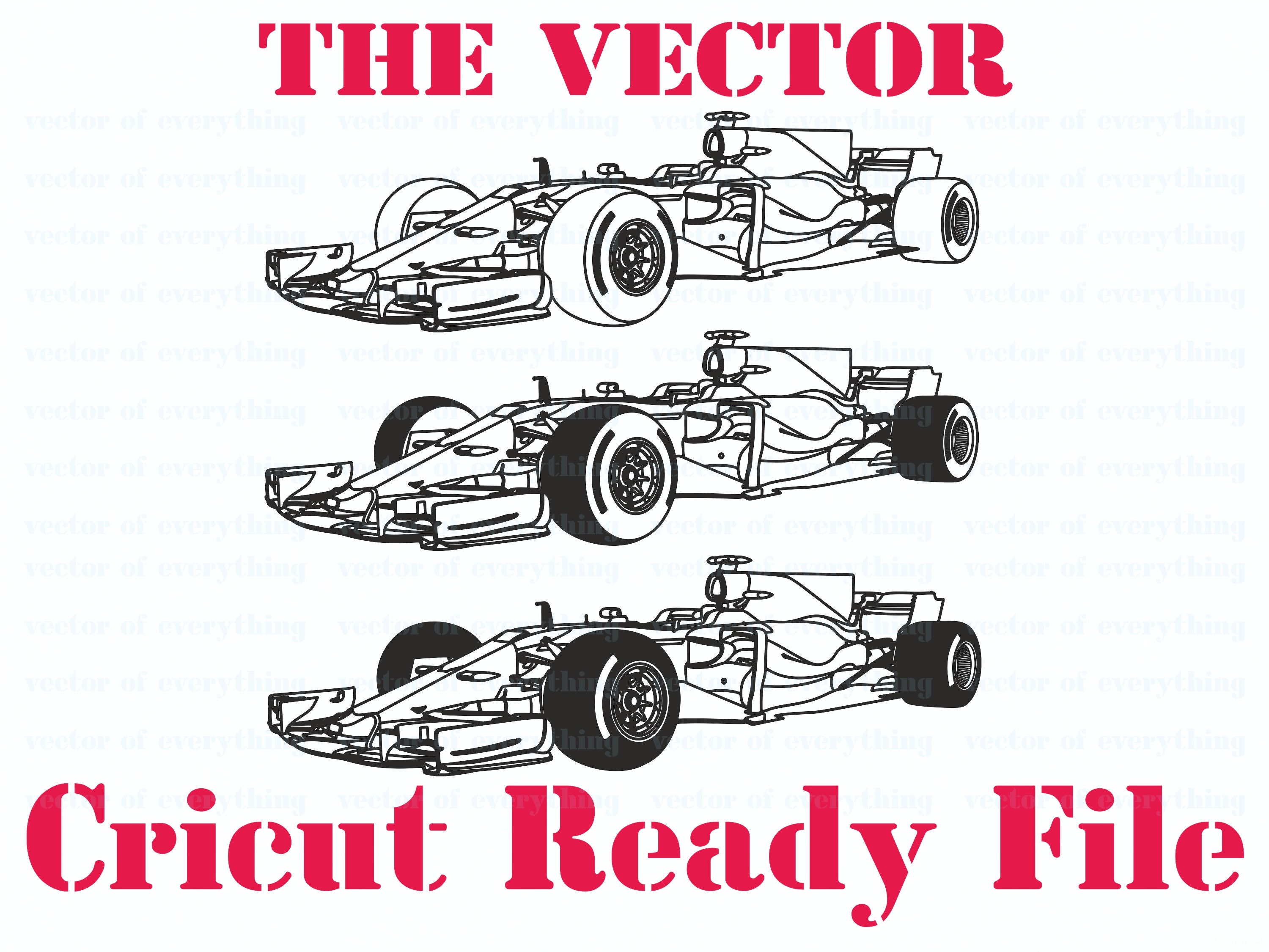 2022 F1 Formula Car SVG Vector Cut File Cricut Silhouette - Etsy Hong Kong