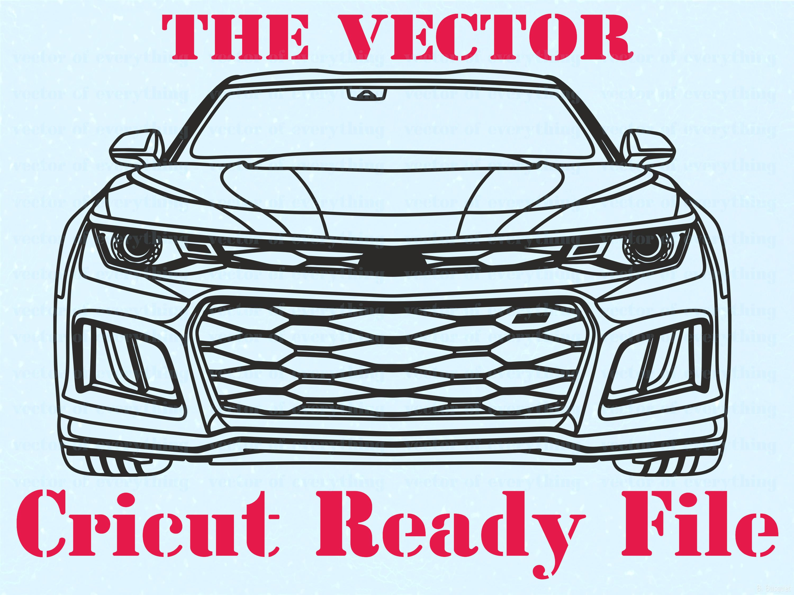 Sports Car Camaro ZL1 SVG vector cut file cricut - Etsy México