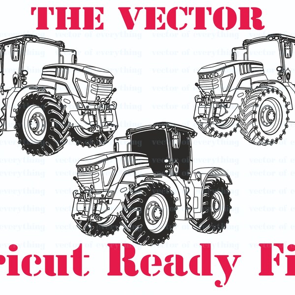 Laser Cut Tractor Files - Etsy