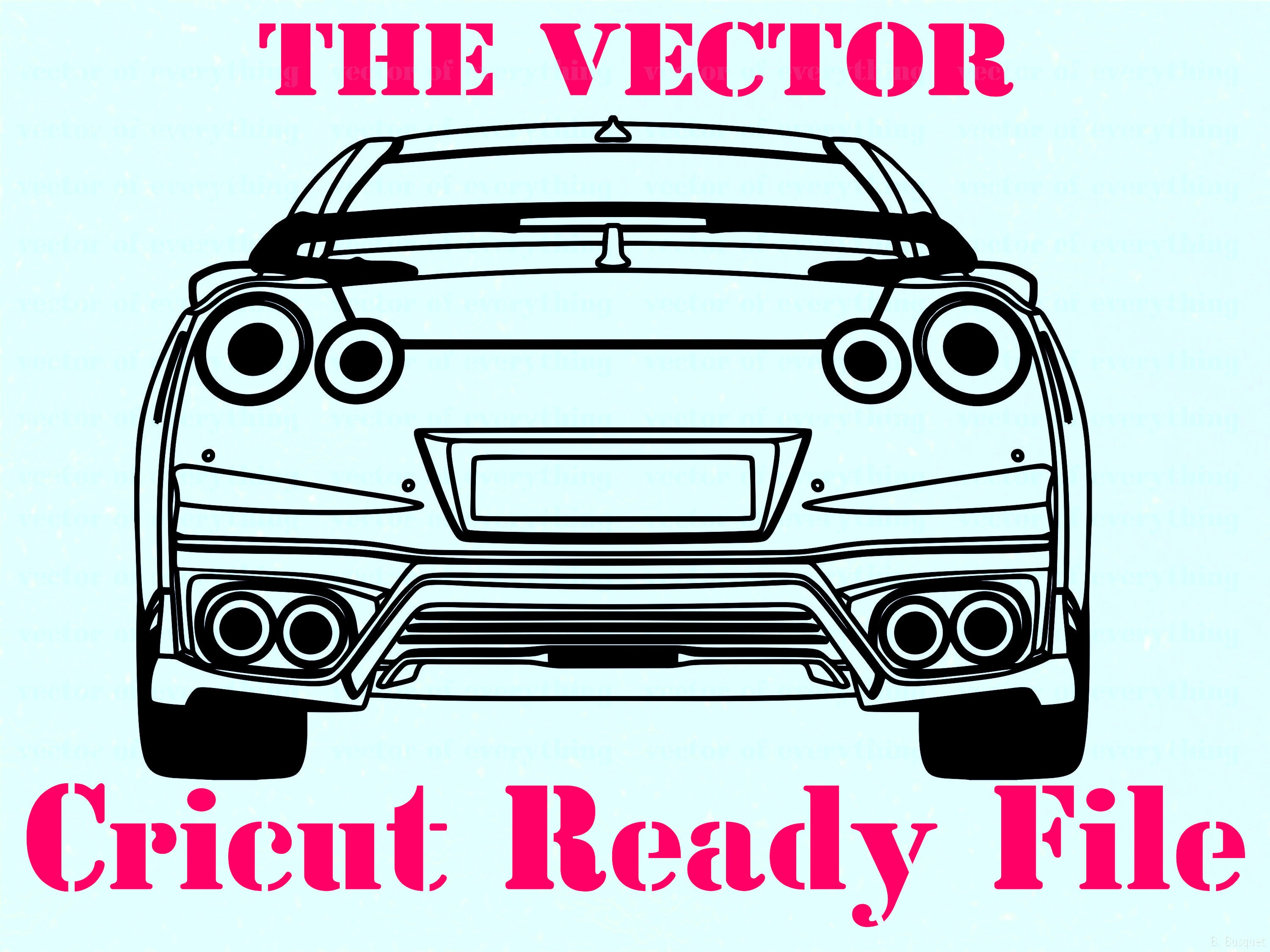 Godzilla Skyline gtr r35 SVG archivo de corte vectorial - Etsy México