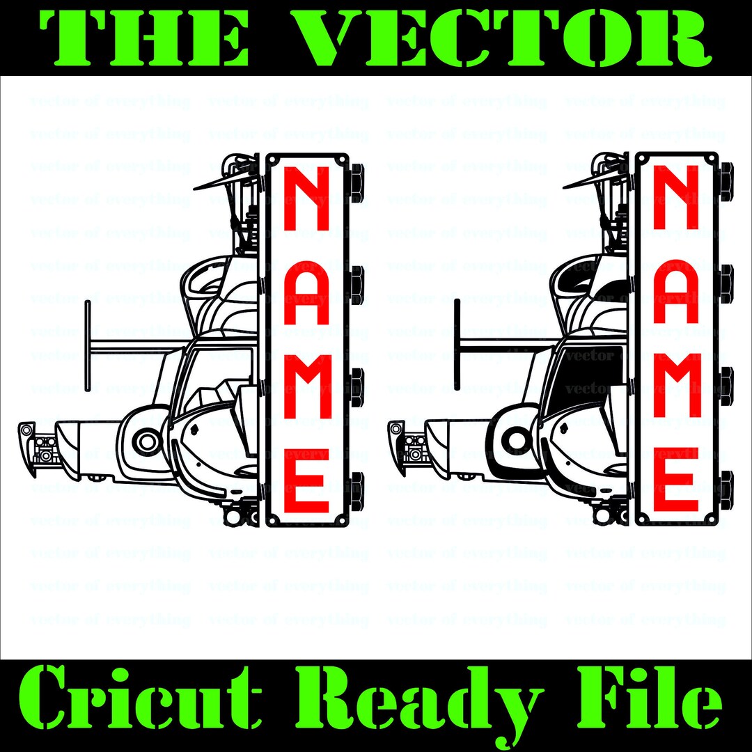 Airwolf Helicopter Name SVG Vector Cut File Cricut - Etsy