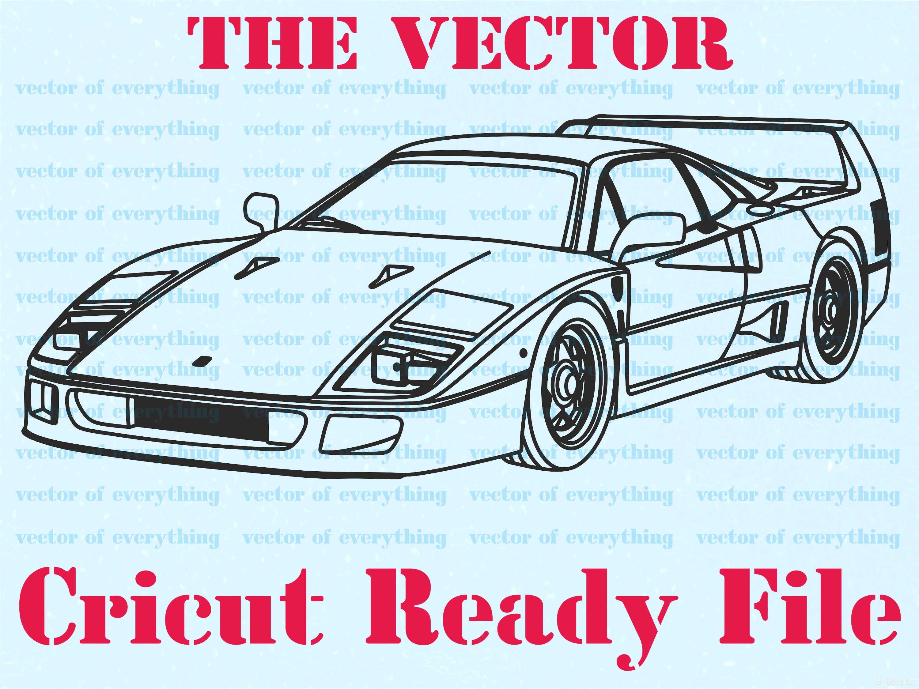 Ferrari F40 Coloring Pages