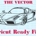 Sports Car Enzo SVG, Vector Cut File, Cricut, Silhouette, Laser Cnc ...