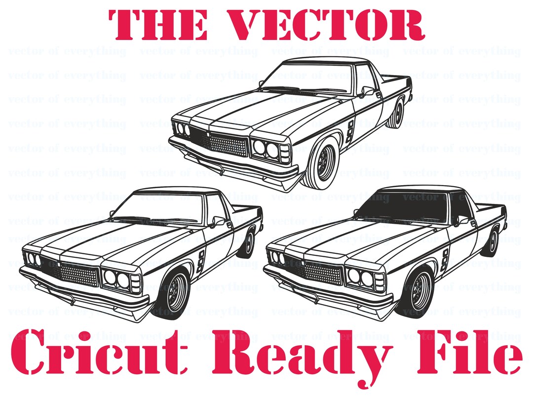 1979 Australian Car Hx Ute SVG Vector Cut File Cricut - Etsy