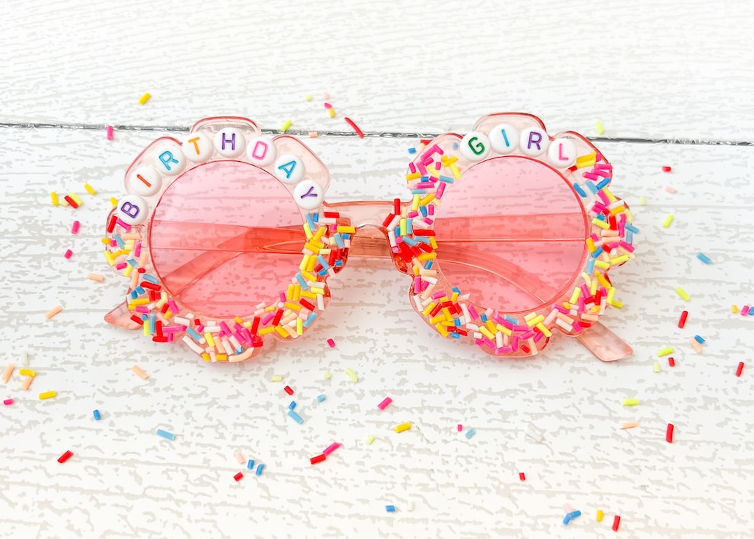 Happy Birthday Sunglasses Etsy