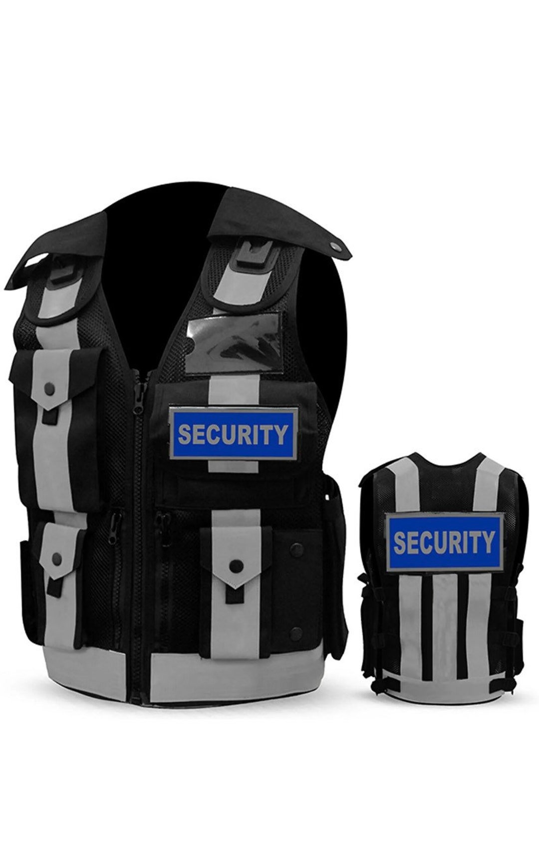 Hi Viz Tactical Vest Enforcement CCTV Tac Vest Security Dog Handler ...