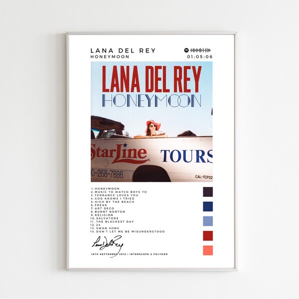 Lana Del Rey Signed Merch - Etsy