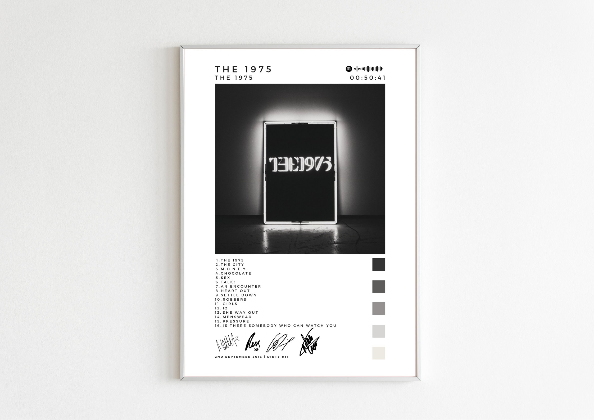 The 1975 Chocolate Album Cover