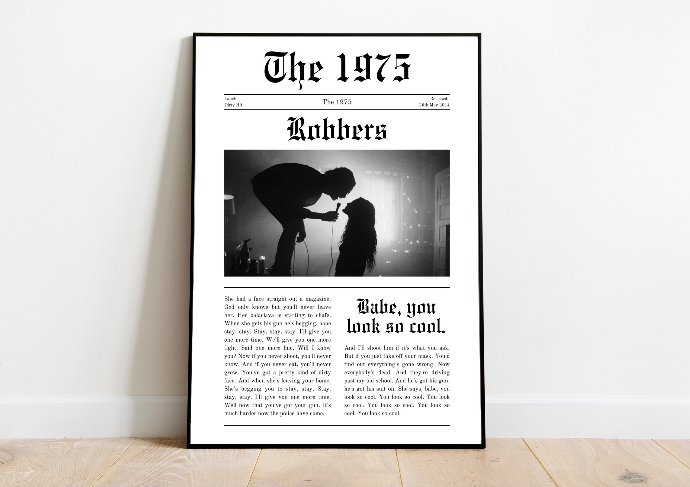 The 1975 Robbers Poster sold by Orange Sheep Jessalyn | SKU 84014276 ...