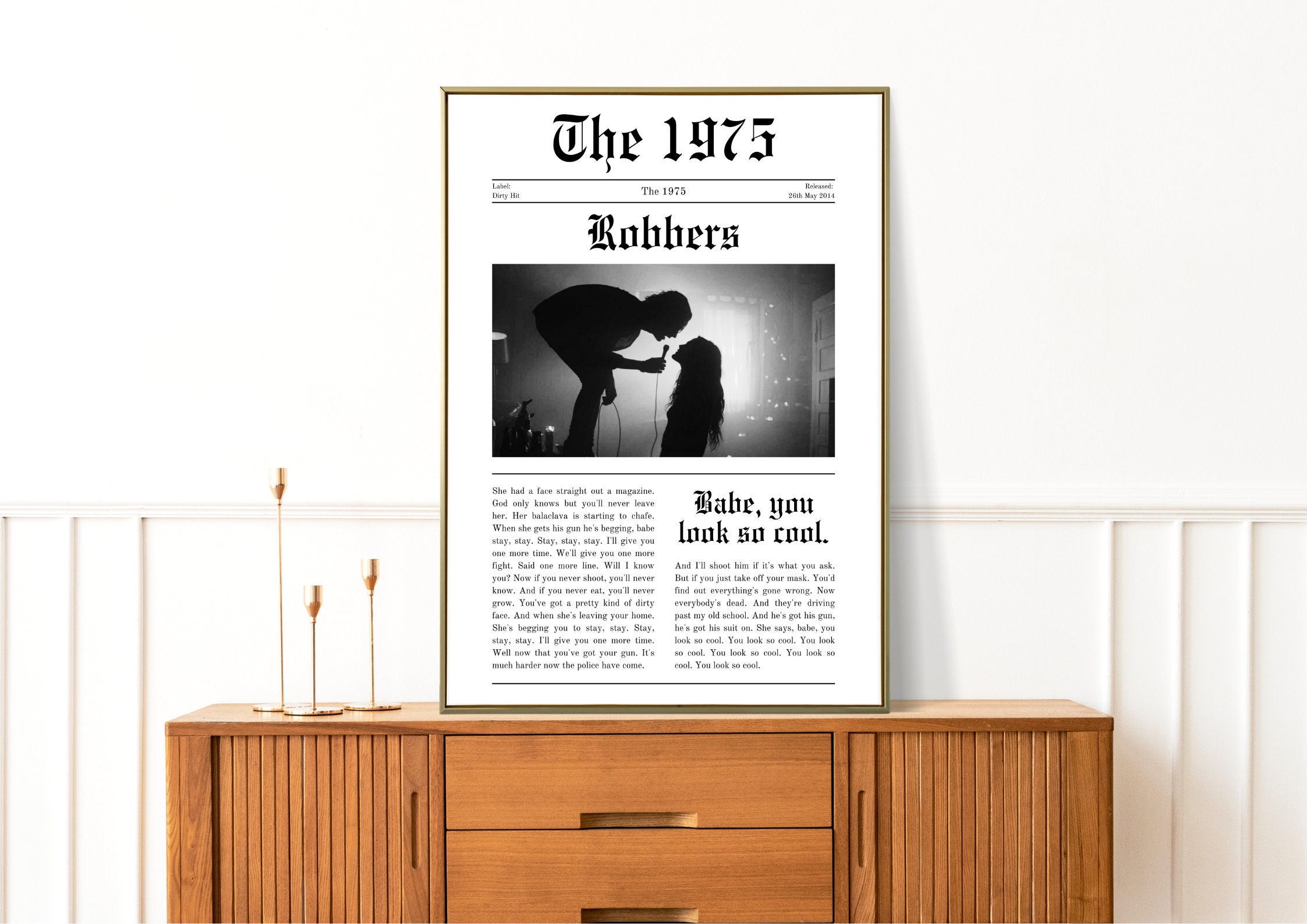 The 1975 Robbers Poster sold by Orange Sheep Jessalyn | SKU 84014276 ...