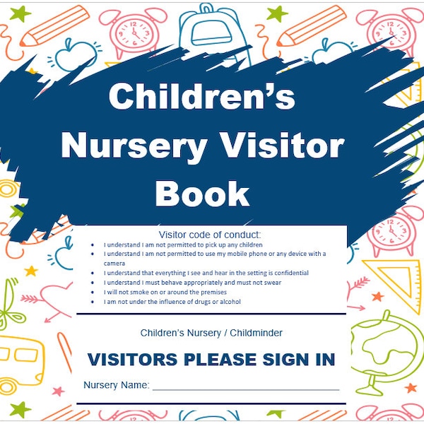 Visitors Book - Etsy