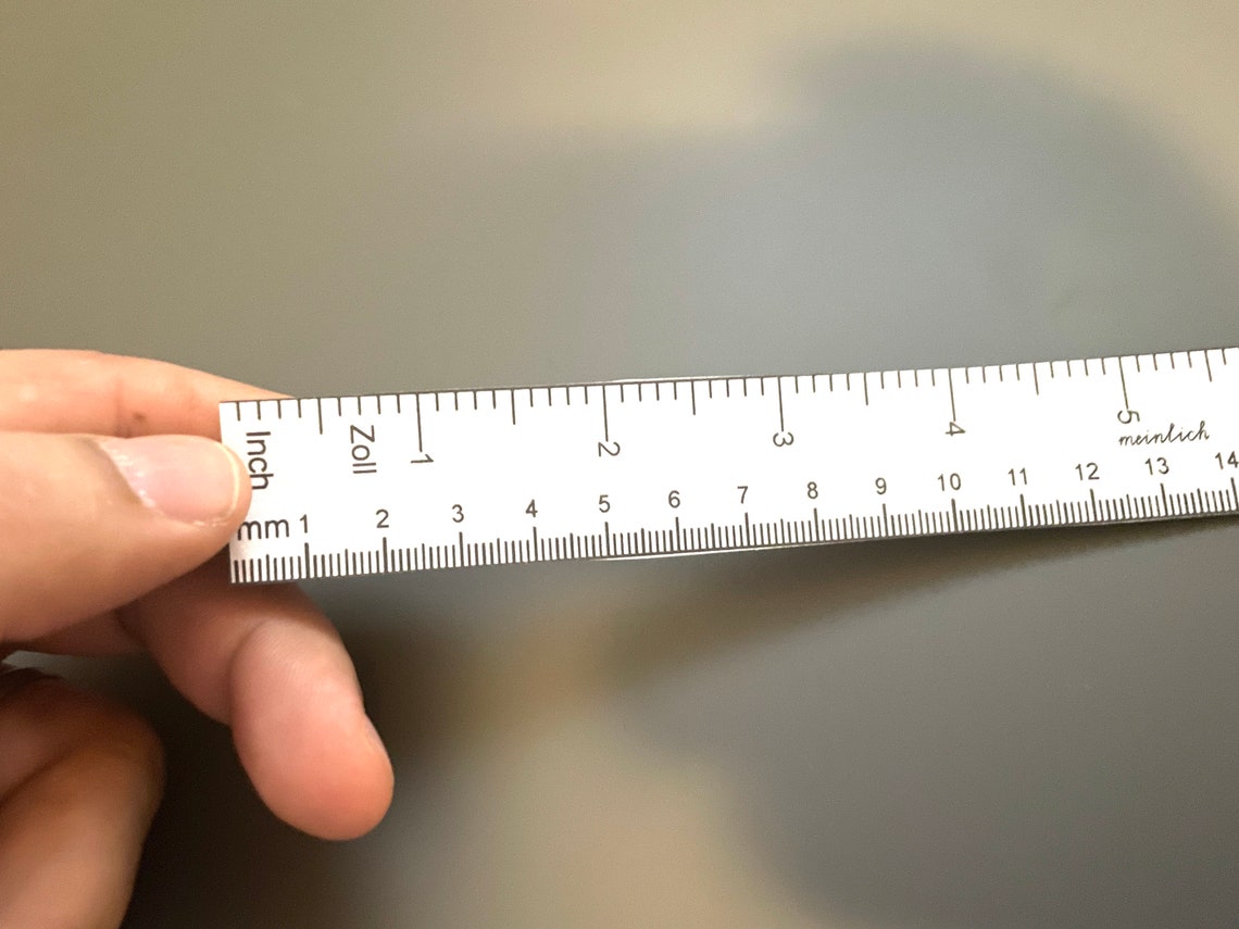 Ruler Millimeter Inch Inch A4 to Print Tape Measure Scale 250 Mm 10 ...