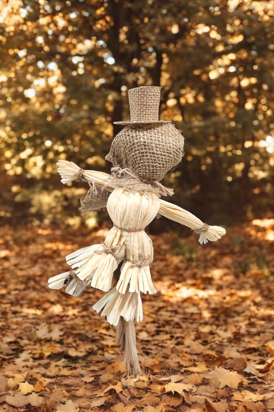 Scarecrow Cornhusk Doll/samhain/ Halloween/poppet/altar Doll/ritual and ...