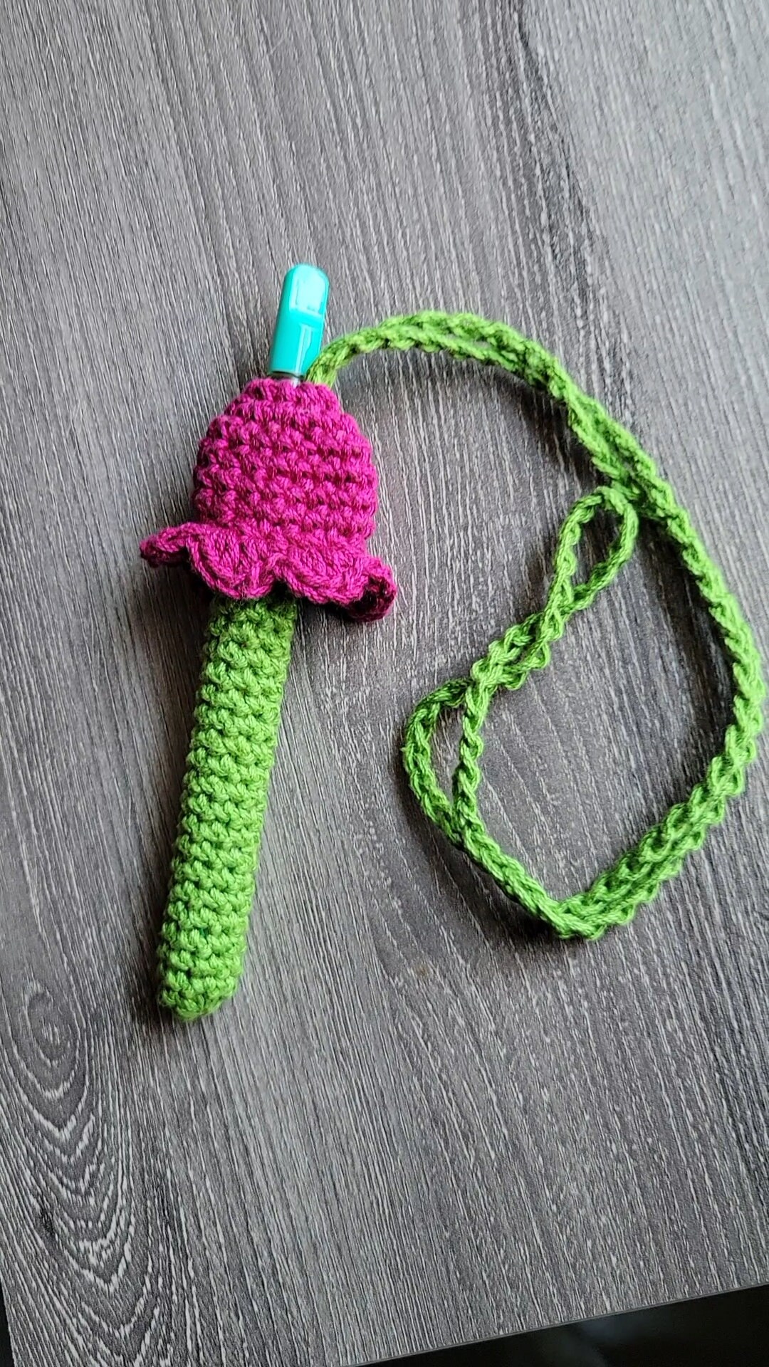Bell Flower Penjamin Pocket Handmade Crochet Pocket for Vape Pens ...