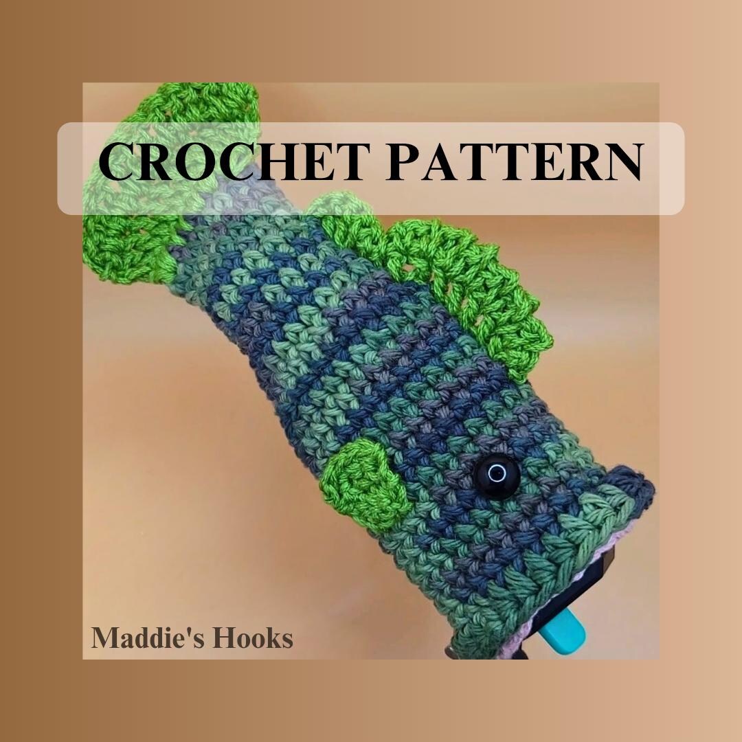 The Largemouth Puff Puff Bass Penjamin Pocket Crochet Pattern ...
