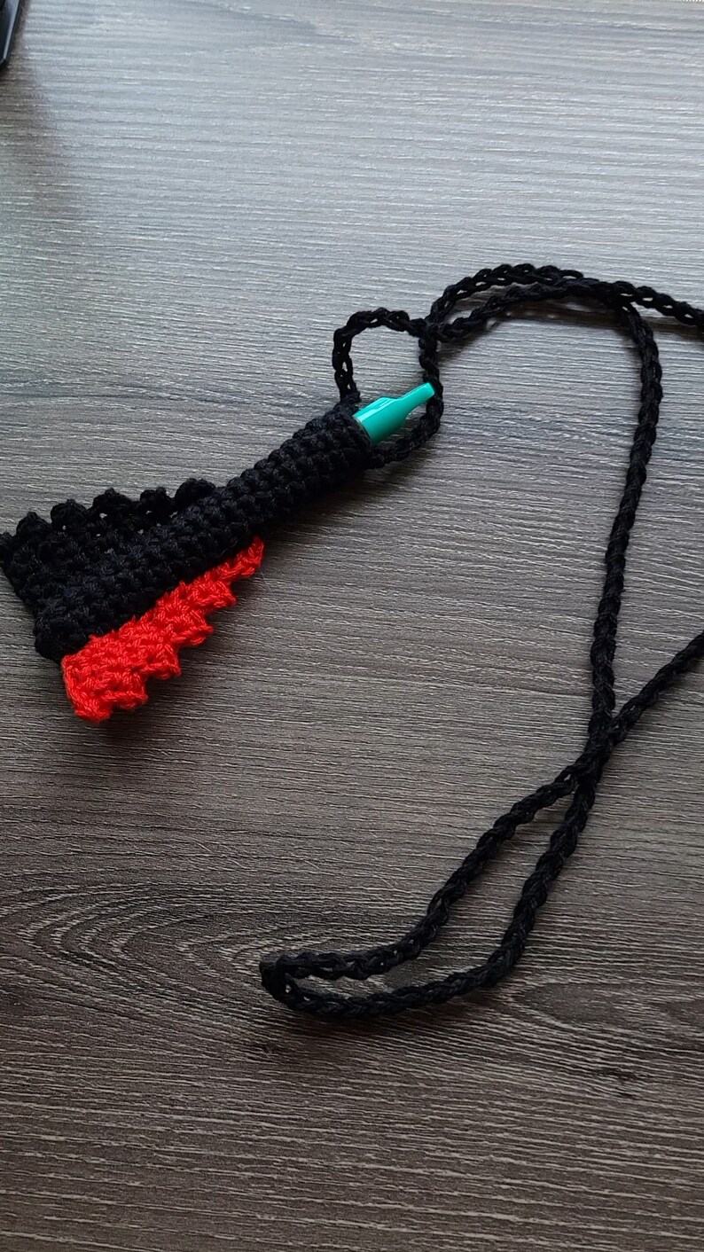 Night Fury Penjamin Pocket Handmade Crochet Pocket for Vapes Vape Pen ...