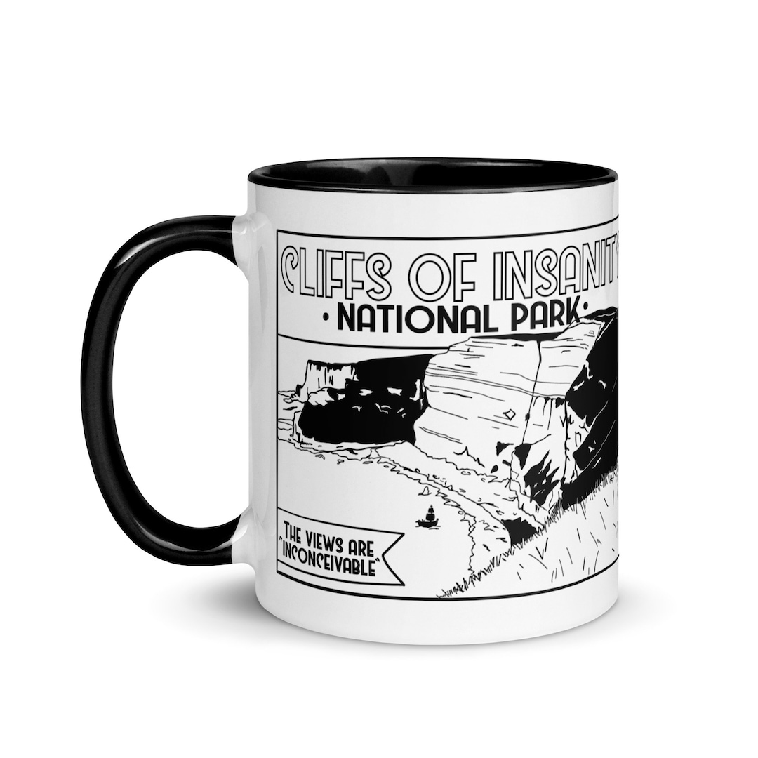 Cliffs of Insanity National Park Meme Mug Princess Mug Ceramic Coffee ...