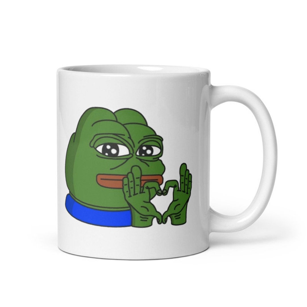 Pepe the Frog Meme Mug Ceramic Coffee Mug Meme Gift Meme - Etsy