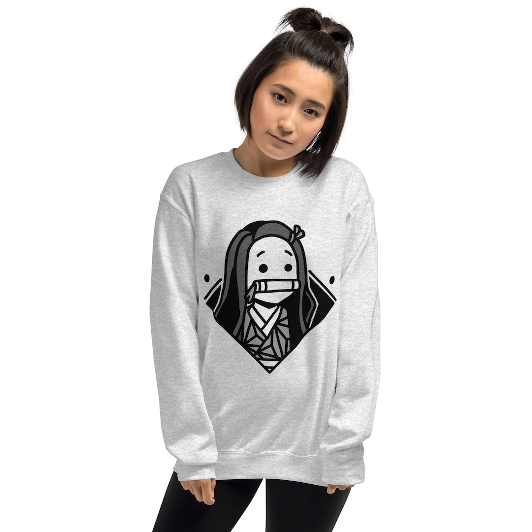 Nezuko Kamado Demon Slayer Inspired Unisex Sweatshirt Nezuko Sweater ...