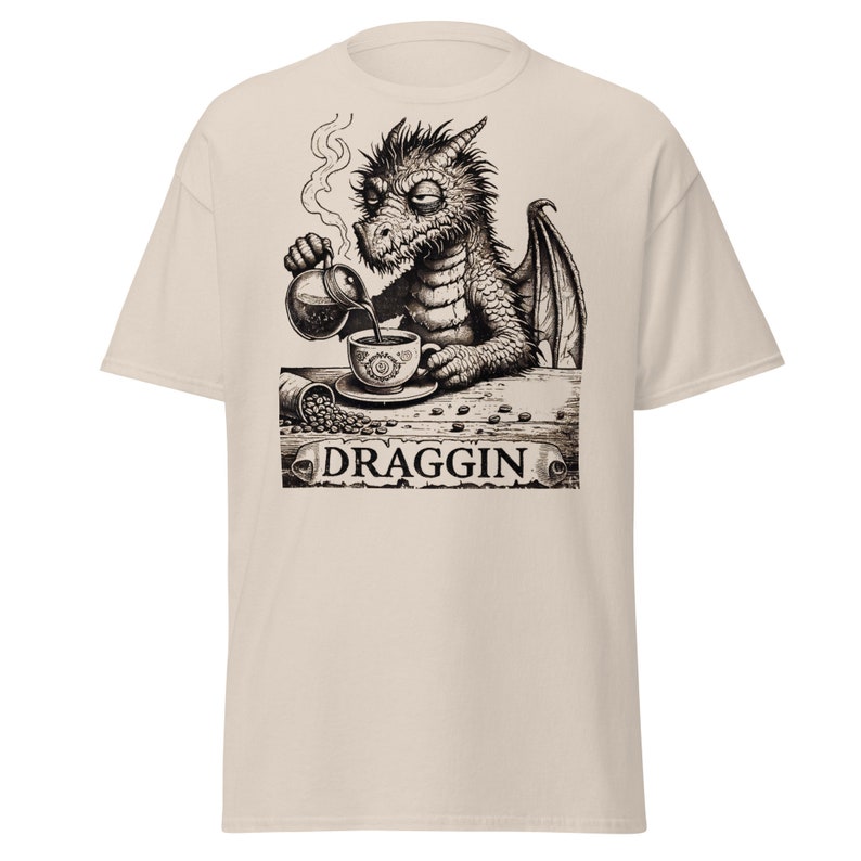 Draggin Dragon Meme Tshirt | Funny Dragon Shirt | Comfort Colors Shirt ...