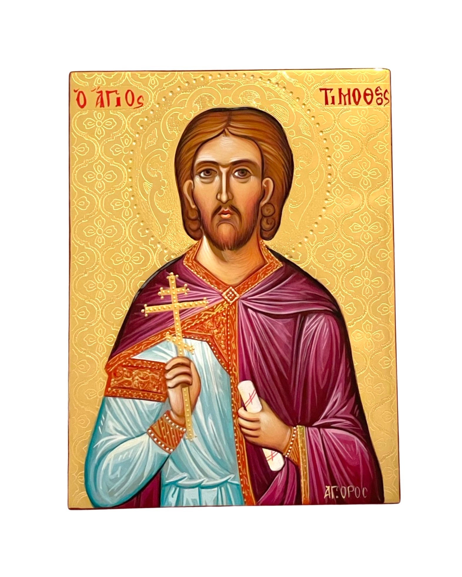 Saint Timothy,mount Athos,monasteries,mount Athos Icon,orthodox Icon ...