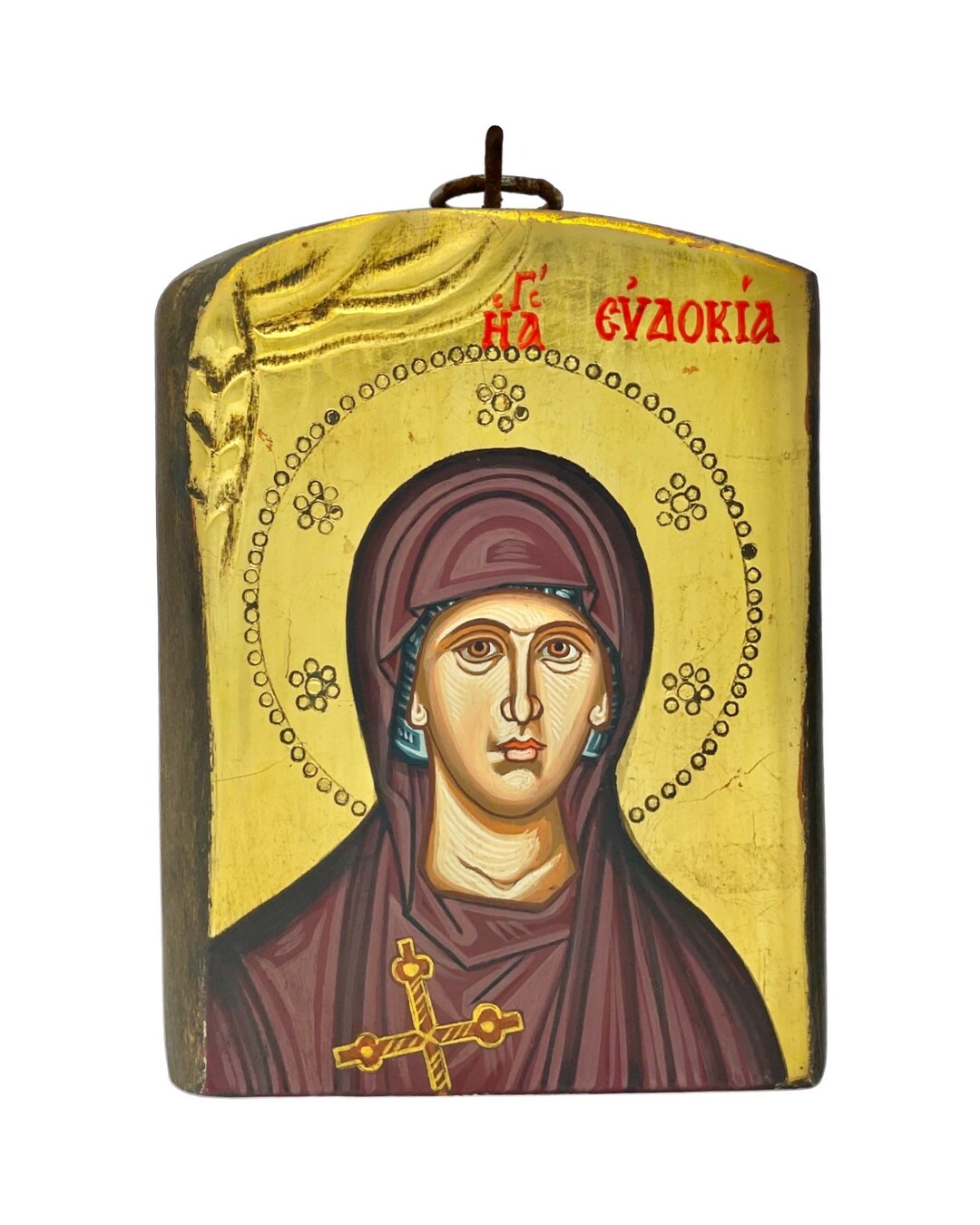 Orthodox Icon Saint Eudokia Byzantine Icon Religious Icon Christian ...