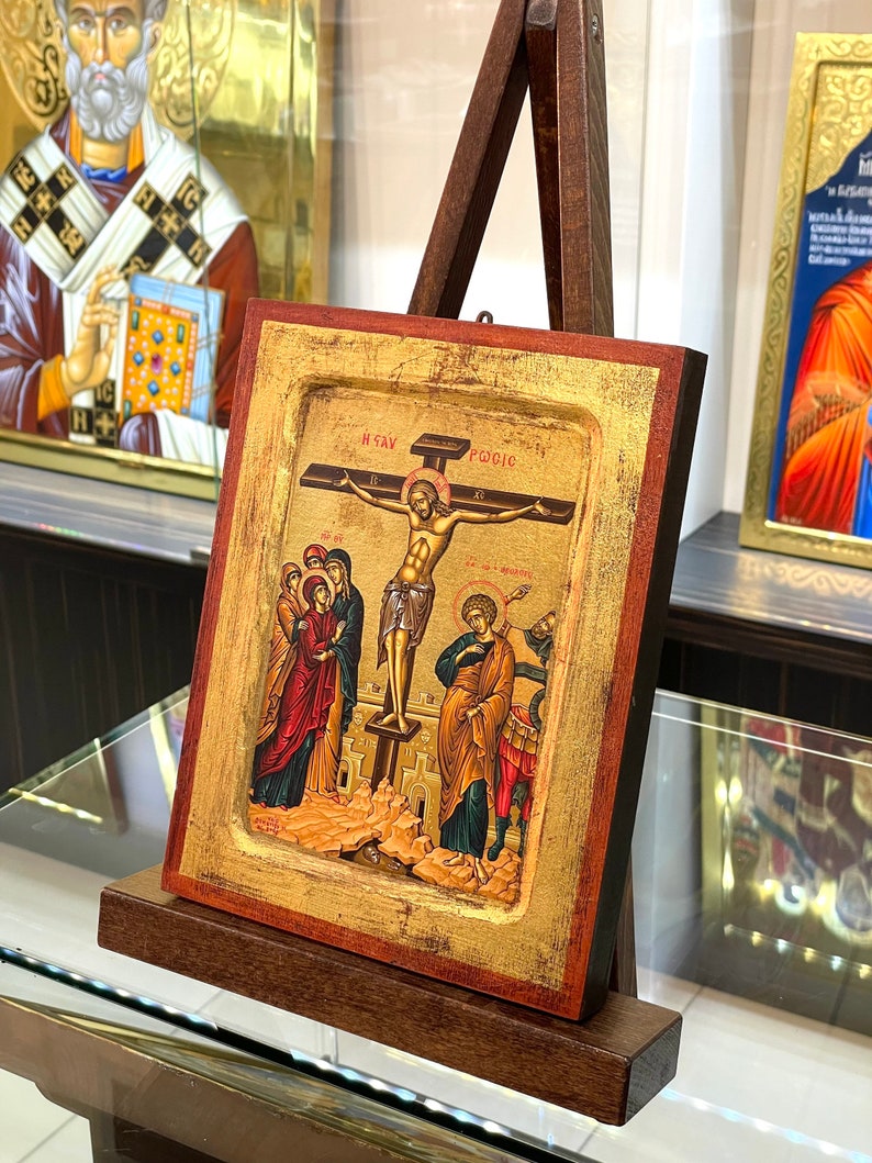 Crucified Christ,mount Athos,monasteries,mount Athos Icon,orthodox Icon ...
