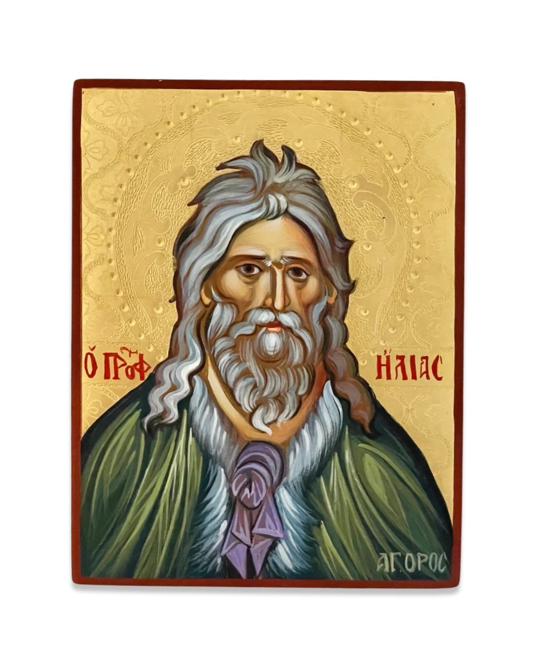 Prophet Elijah,mount Athos,mount Athos Icon,orthodox Icon,icon for Gift ...