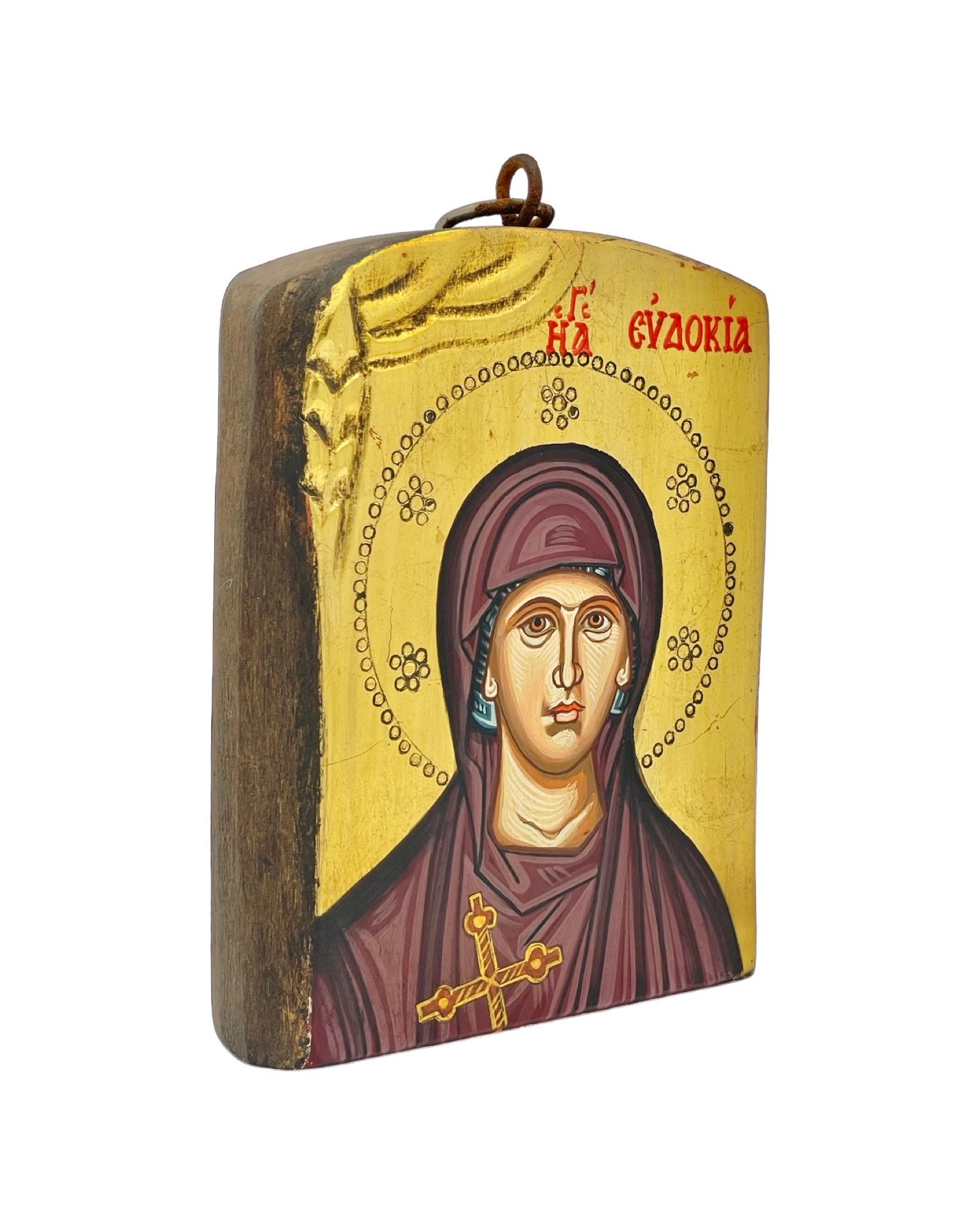 Orthodox Icon Saint Eudokia Byzantine Icon Religious Icon Christian ...