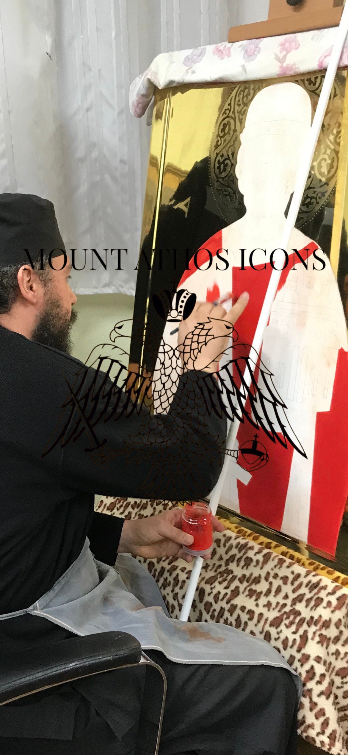 Saint Timothy,mount Athos,monasteries,mount Athos Icon,orthodox Icon ...