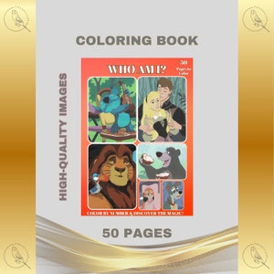 Coloring Book Printable PDF Instant Digital Download Adult Children ...