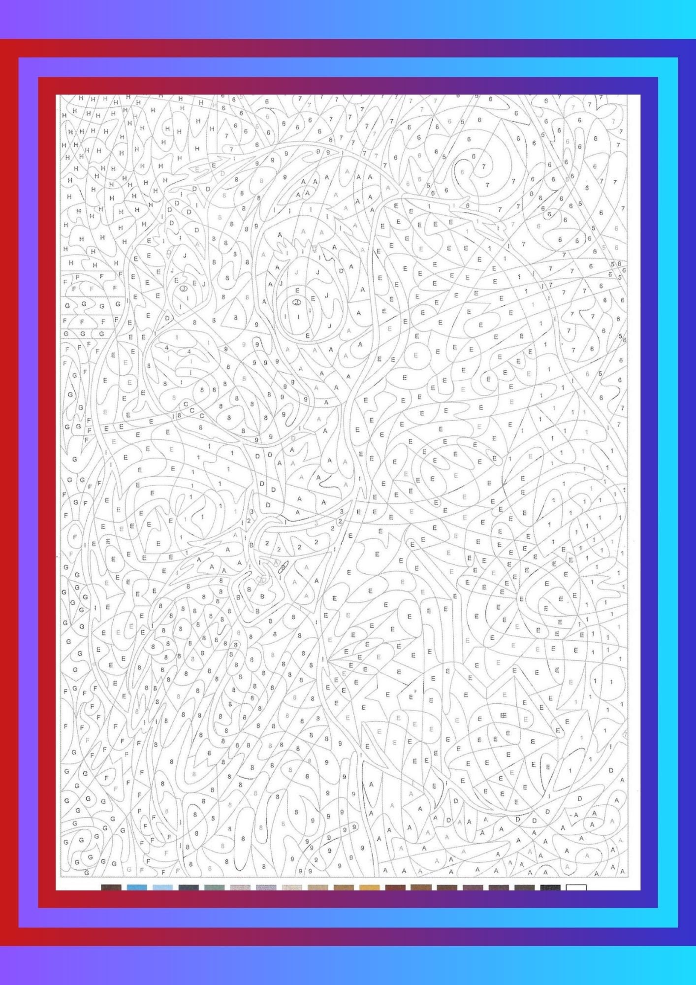 Color by Numbers Classic Characters 100 Pages - Etsy