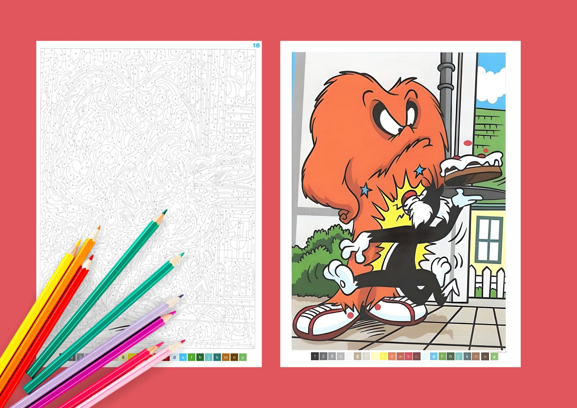 Coloring Book Color by Number 100 Pages to Color Printable PDF Instant ...