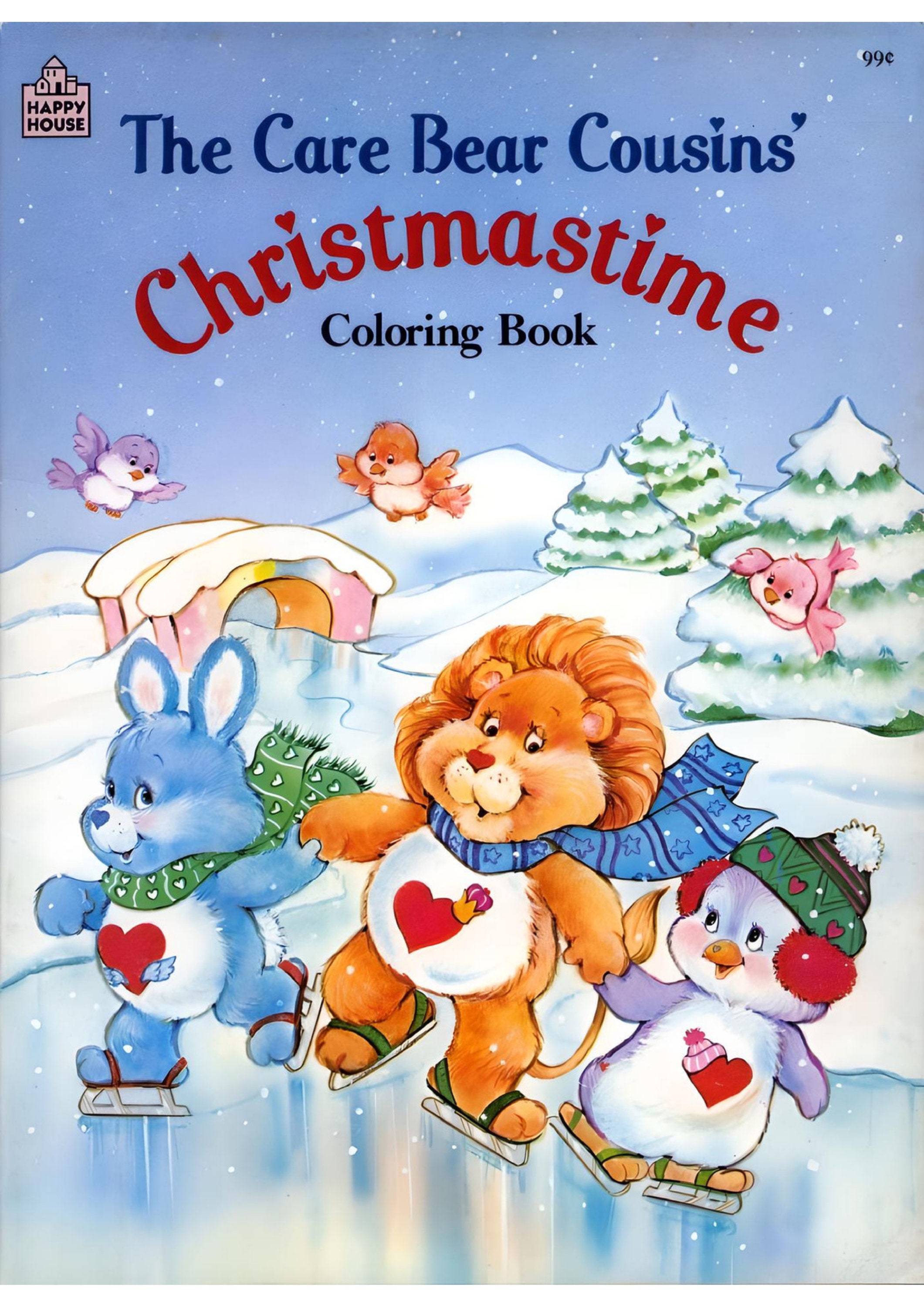 Coloring Book Care Bears Christmas Printable PDF Instant Digital ...