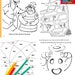 OFFER 2 Coloring Activity Books Alf Animated Series Printable PDF ...