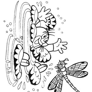 Vintage Coloring Book the Little Mole - Etsy