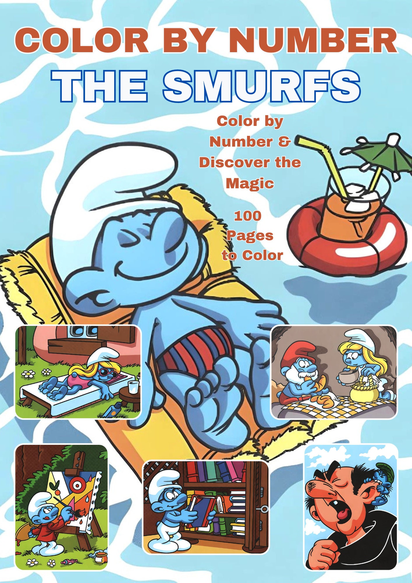 Color by Number 100 Pages to Color Printable PDF Instant Digital ...