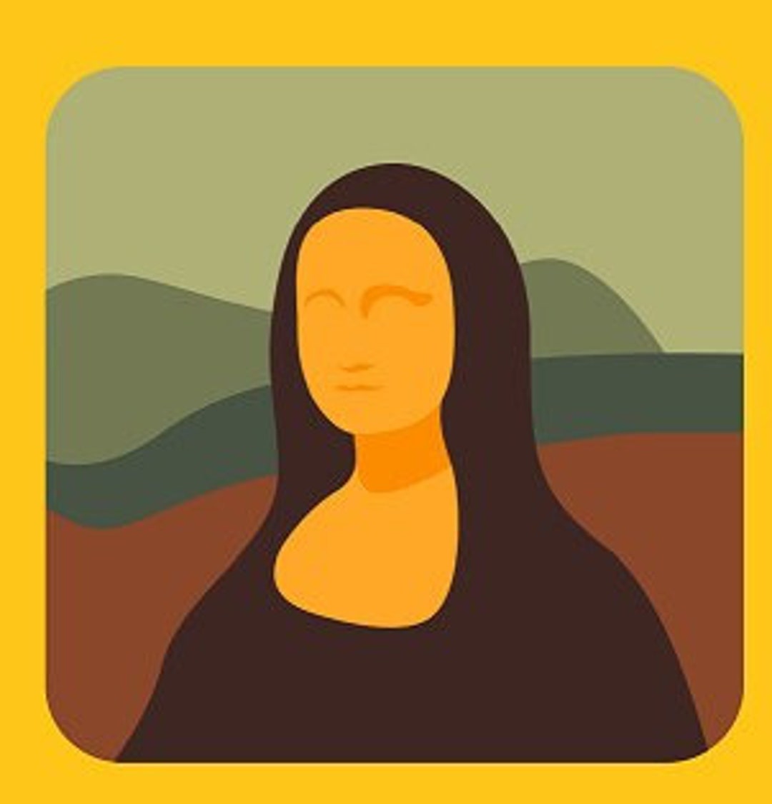 Digital Monalisa Painted Art for Frame - Etsy