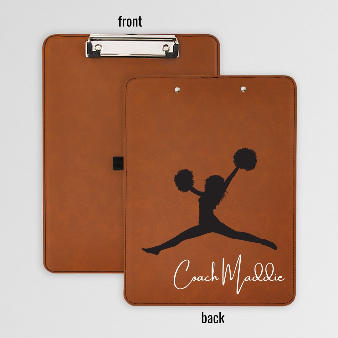 Personalized Cheer Coach Clipboard Custom Gift Idea Cheer - Etsy