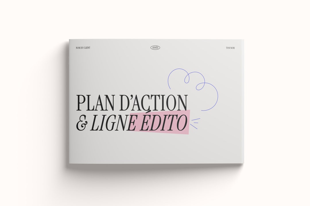 Instagram Strategy Template and Action Plan With Editorial Line and ...