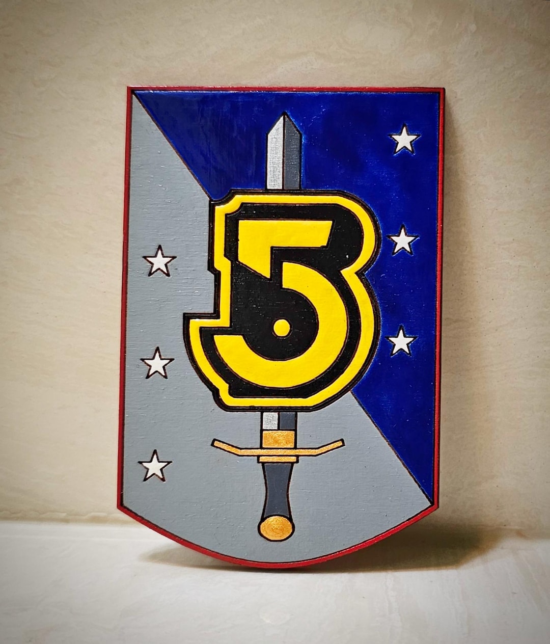 Army of Light Shield Handpainted Wooden Fridge Magnet (inspired by ...