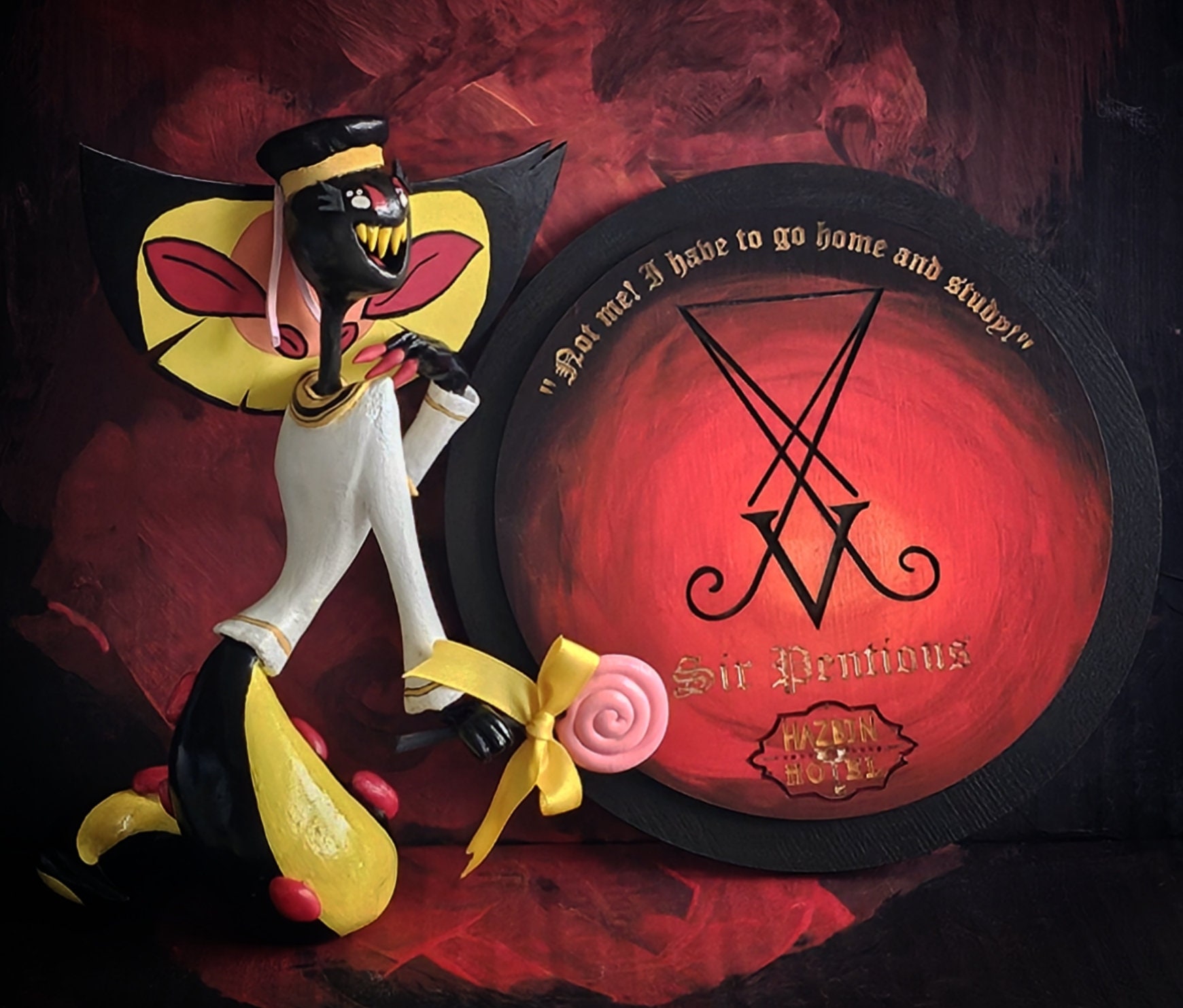 Sir Pentious the Guileless inspired by Hazbin Hotel S1e2, radio Killed ...