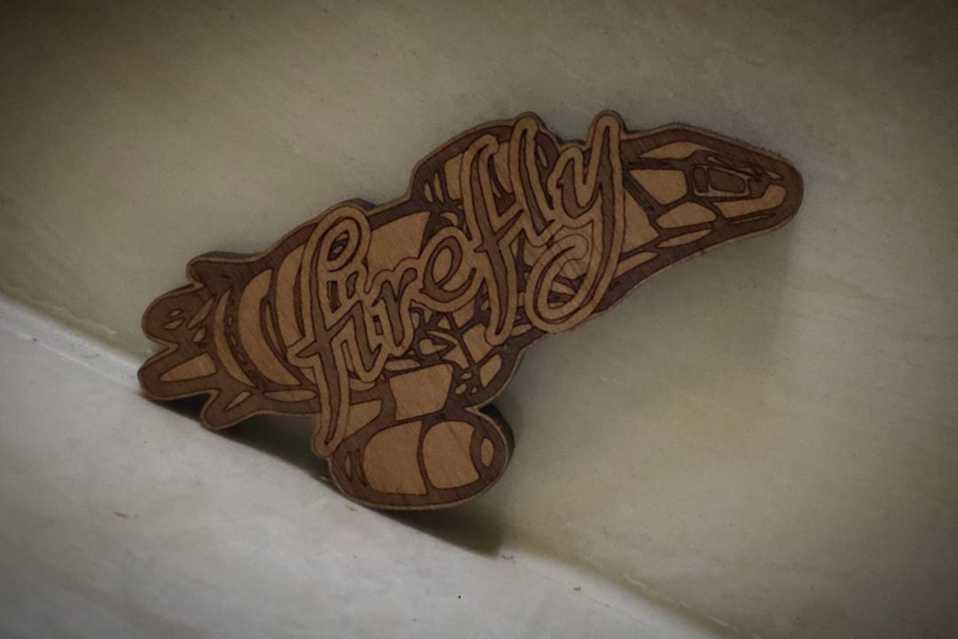 Firefly Serenity Ship Wooden Fridge Magnet inspired by Firefly - Etsy