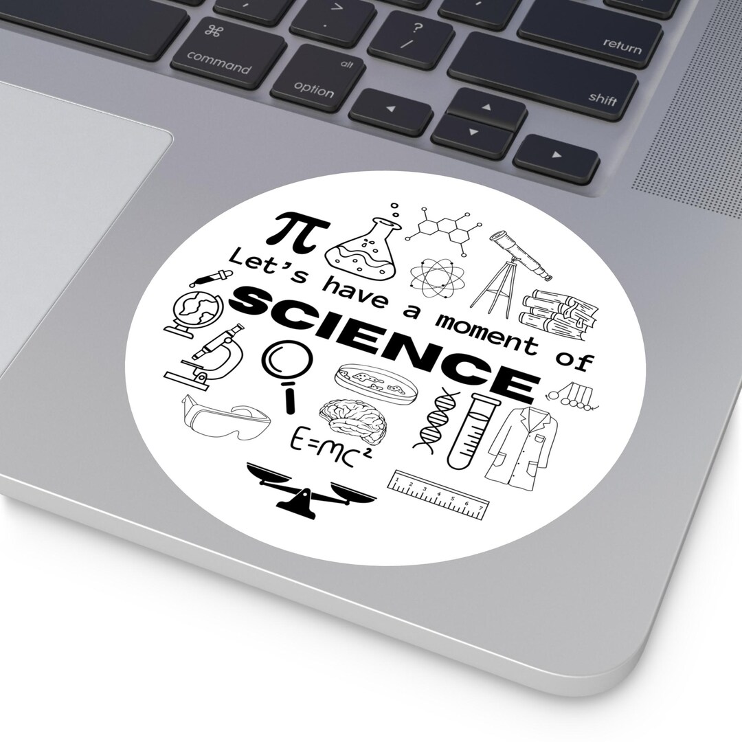 Science Pun Round Stickers, Unique Gift Idea for Teachers Professors ...