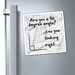 Are You a 90 Degree Angle, Cuz You Looking Right, Funny Math Magnet ...